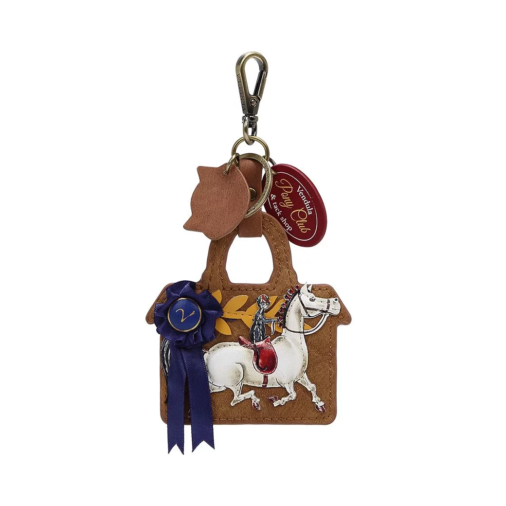 Pony Club Key Charm - Zip Handbags and Accessories